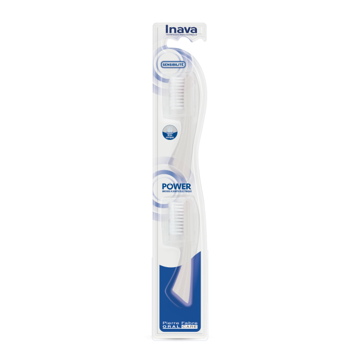 Recharges Inava Power sensibilité Blanc | Oral Care